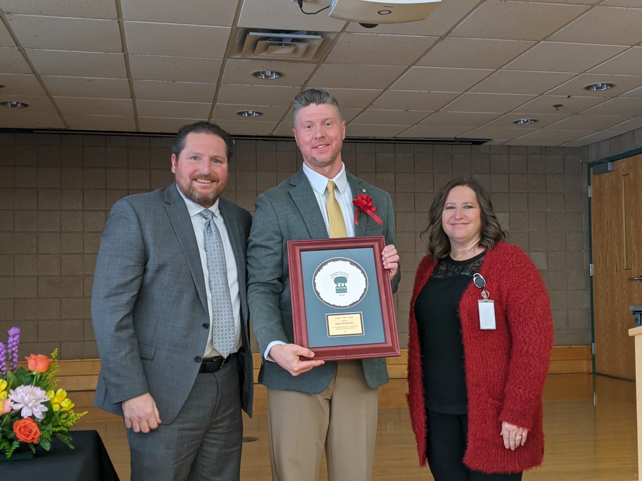 Schugel receives Park and Rec award | News, Sports, Jobs - The Journal